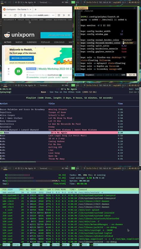 [bspwm] First Rice R Unixporn