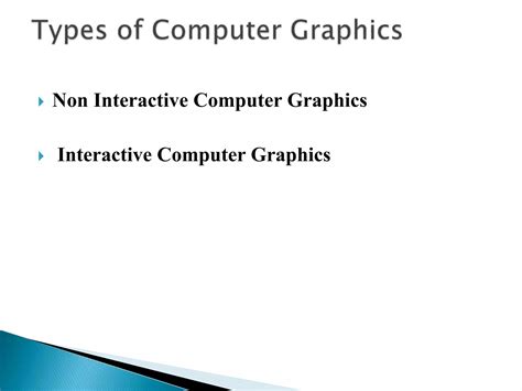 computer graphics ppt ppt