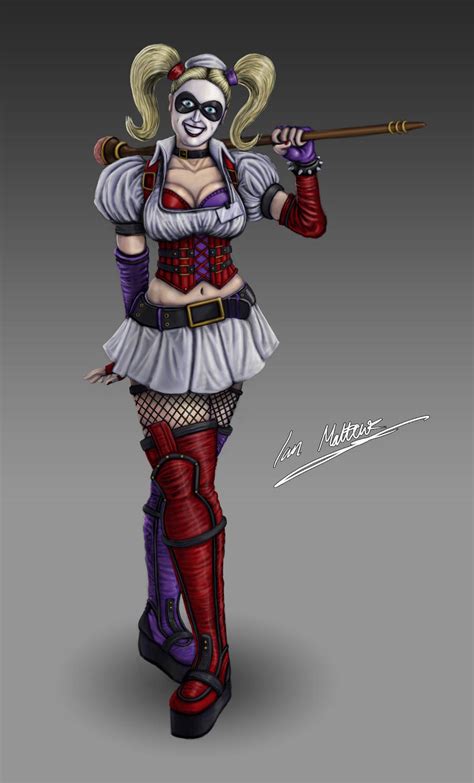 Harley Quinn Arkham Asylum By Alienweirdo On Deviantart