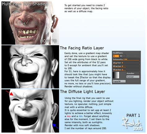 Skinshader MPR Tutorial ZBrushCentral
