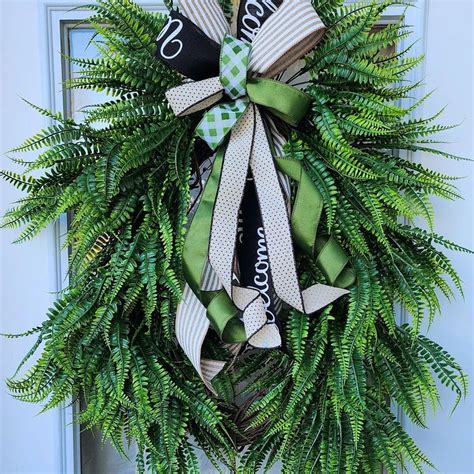 Bead Grass Wreath Etsy