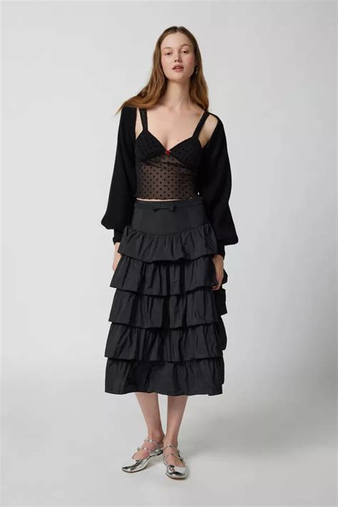 Motel Brietta Swiss Dot Top Urban Outfitters