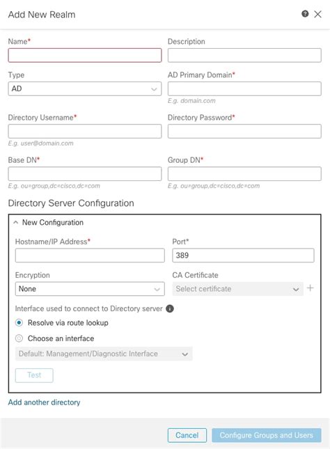 Configure Anyconnect Sso With Duo And Ldap Mapping On Secure Firewall