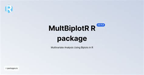 Multbiplotr R Package Documentation R Packages