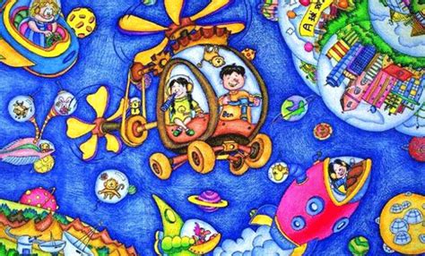 儿童科幻画怎么画 简单儿童科技幻想画要求