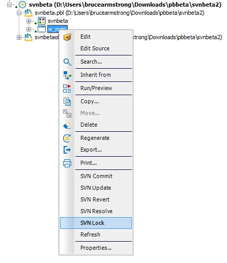 Powerbuilder 2017 R2 New Feature Subversion Svn Source Control