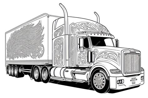 Optimus Prime Truck Coloring Pages