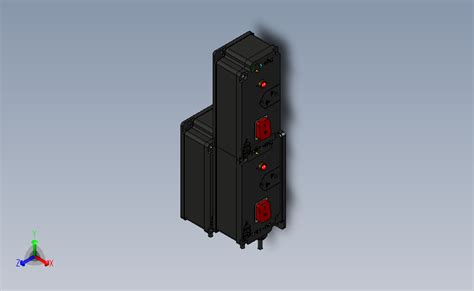 执行器控制面板 Step 模型图纸下载 懒石网