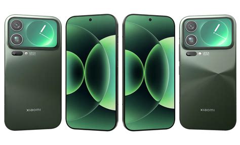 Xiaomi 17 Pro Max Green 3d Model By Rever Art