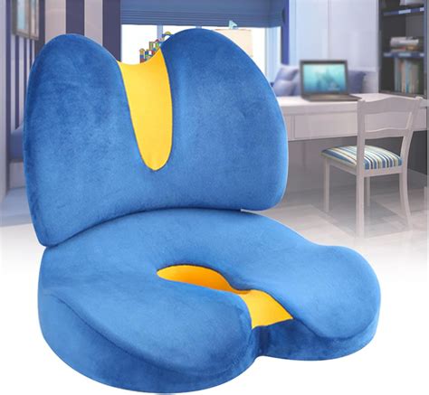 Jp 坐骨神経痛 クッション ， 形状記憶フォーム、中空で ヒッププロテクターとウエストプロテクター ， 座椅子 クッション （シートクッション 椅子クッション