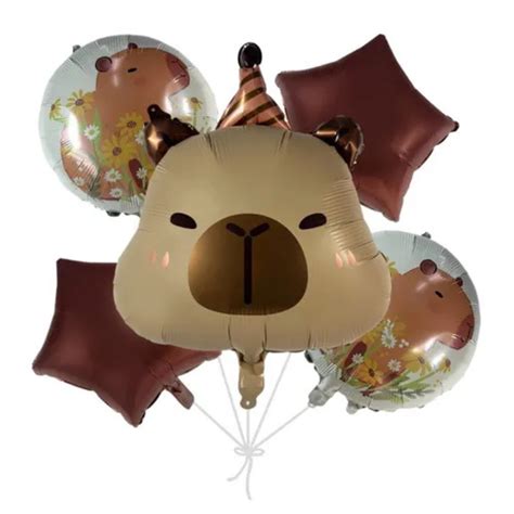 Set De Globos Capibara Luzdeco Uy