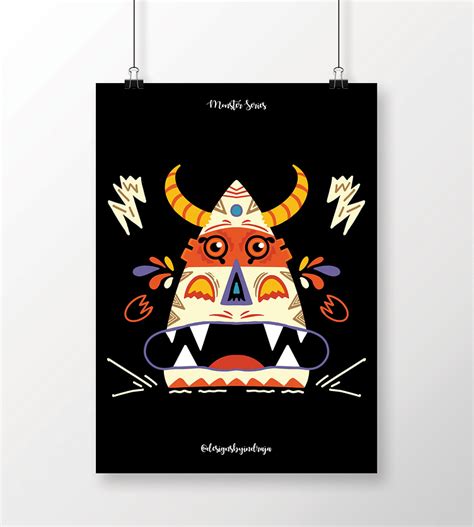 Monster Poster 01 By Indraja On Dribbble