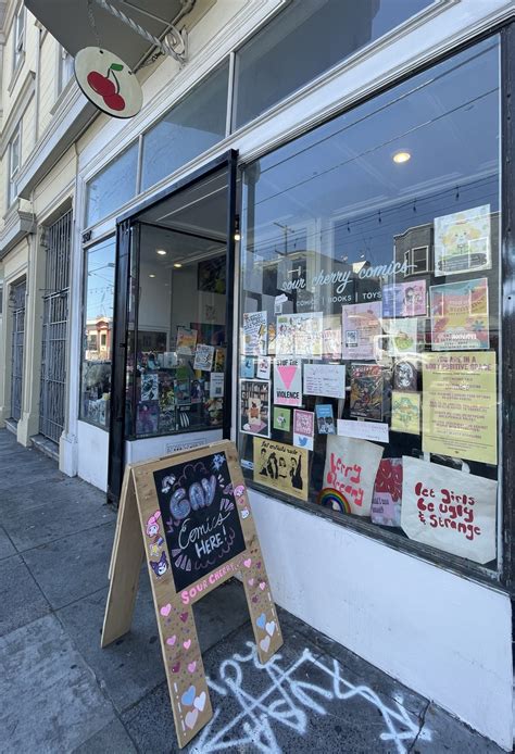 Sfs Sour Cherry Comics A Welcoming Space For Women Girls The Queer