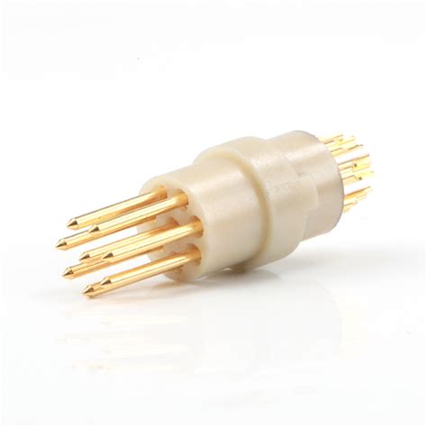 1k T1 8p Military Grade Aviation Plug 40°c To 85°c Gold Contacts Ip67