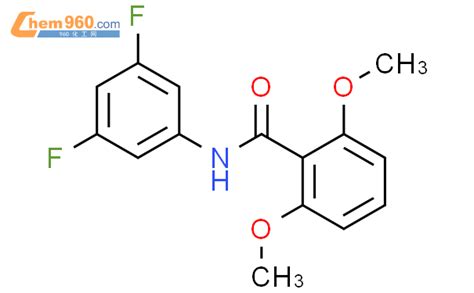 827621 68 1n 35 Difluorophenyl 26 Dimethoxybenzamidecas号827621 68