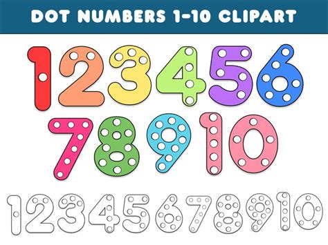Free Number 1 To 10 Clipart Download Free Number 1 To 10 Clipart Png