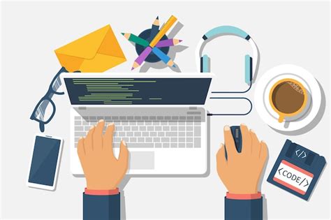 Programmierer Für Entwickler Webkonzepte Schreiben Code Für Das Testen Von Programmiersprachen