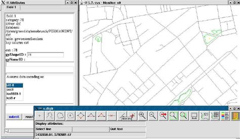 Grass Digitizer Vdigit Download Scientific Diagram