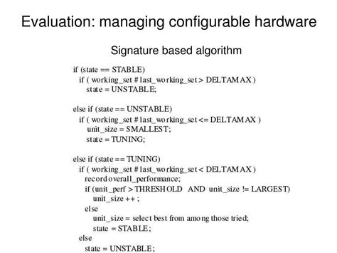Ppt Managing Multi Configuration Hardware Via Dynamic Working Set Analysis Powerpoint