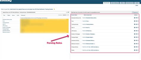 Use Case Parse Ups Emails How To Export Ups Tracking Notifications