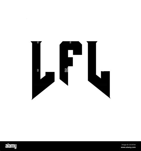Lfl logo design Stock Vector Images - Alamy