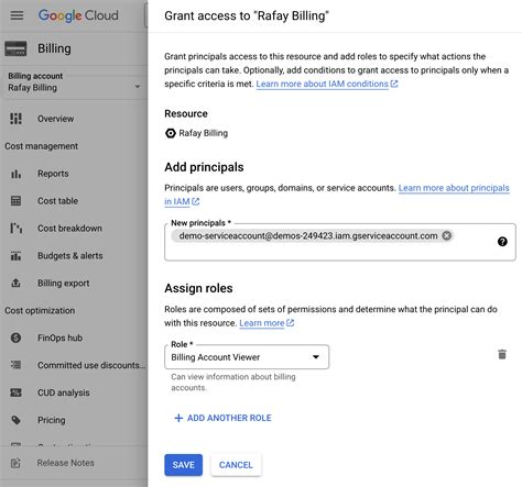 Kop Gcp Cloud Integration Rafay Product Documentation