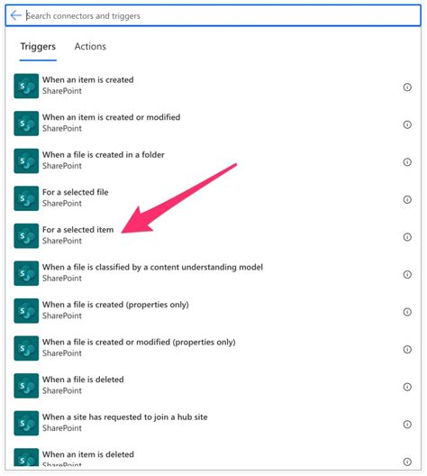 Power Automate Sharepoint For A Selected Item Trigger Manuel T Gomes