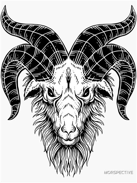 Satanic Goat Tattoo