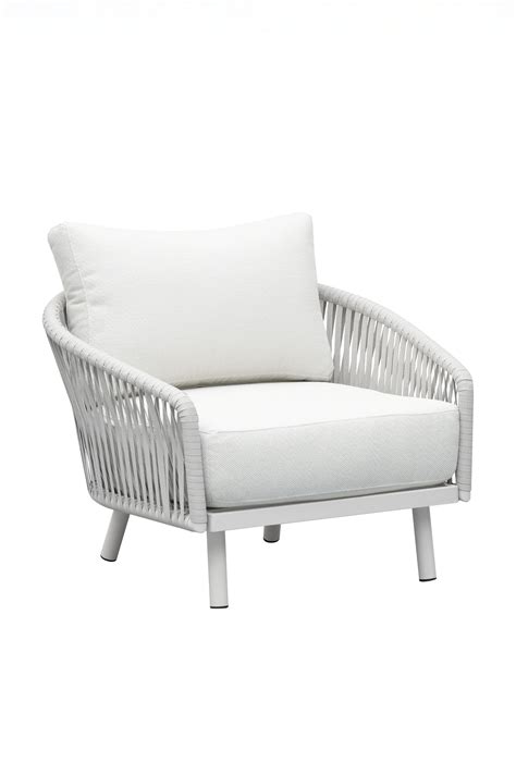 Serenza Ash White Lounge Chair And Table Outdoor Set Patio Homekode