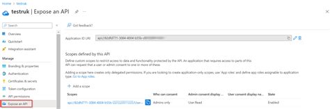 Unable To Grant Admin Consent To An App Using The Azure Account Owner Stack Overflow