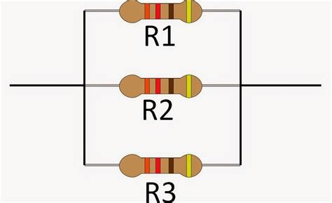 Belajar Elektronika Rangkaian Seri Paralel Resistor