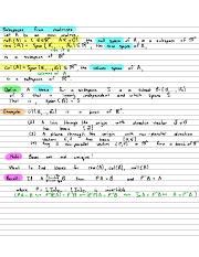 Subspaces Span Null Space And Column Space Of A Matrix Course Hero