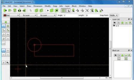 LibreCAD Is A Free And Powerful CAD Application It Lets You Build CAD Projects Of Excellent