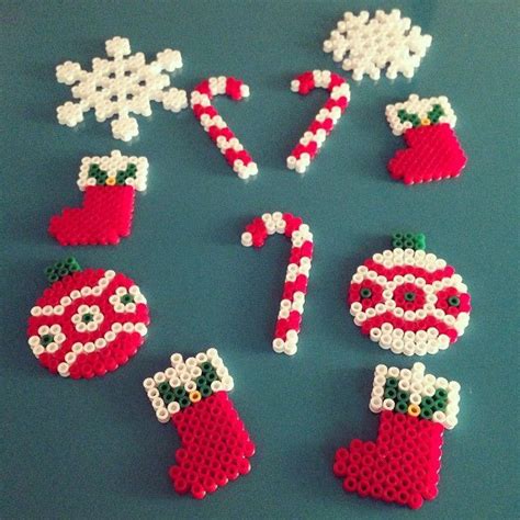 Hama Beads Navidad Pinteres Термомозаика Поделки Детские поделки