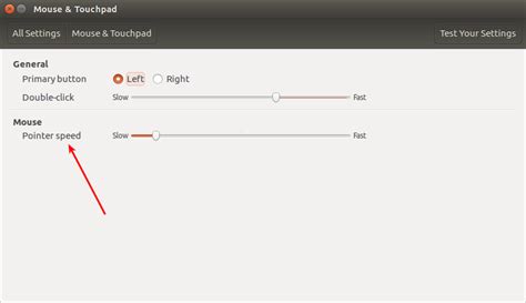 Settings How Do I Adjust The Mouse Pointer Sensitivity With The Gui