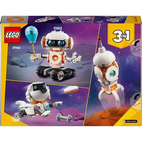 Lego Lego Creator 3in1 Space Robot Toy Figure Set 31164 Sportsdirect