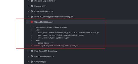 我forck后直接action编译报错 · Issue 40 · Rikudoupatrickstarjetbrainsruntime