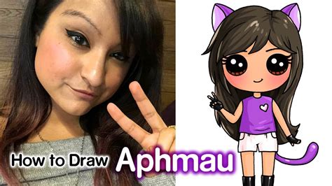 How To Draw Aphmau Youtube