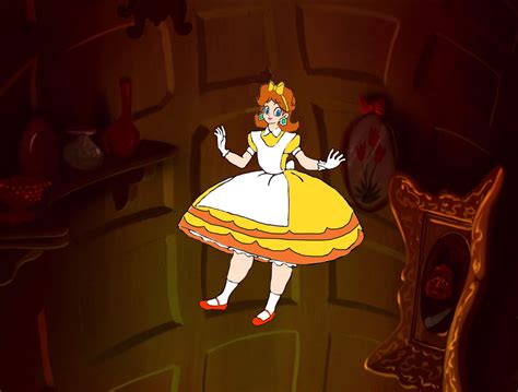 Princess Daisy Floating Down By Mrtoonlover83 On Deviantart