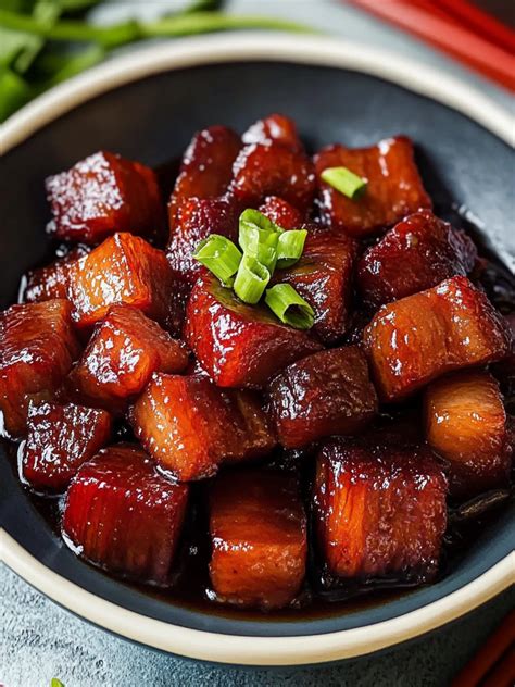 Irresistible Chinese Braised Pork Belly Recipe Comforting Dish