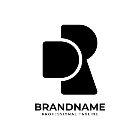 Premium Vector Letters Dr Monogram Logo Suitable For Any Business With Dr Or Rd Initials