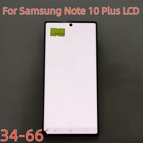 Original Screen For SAMSUNG Galaxy Note Plus Display With Frame Note SM N F DS