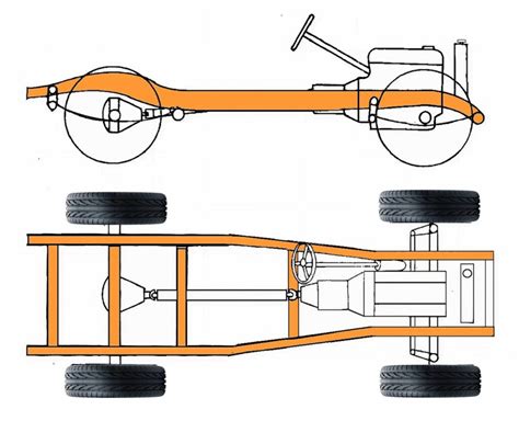 What Does A Car Frame Look Like In The Garage With