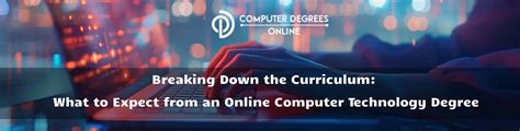 What To Expect From An Online Computer Technology Degree