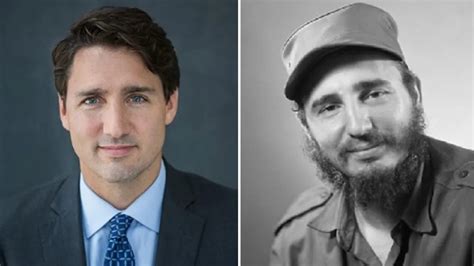 ¿justin Trudeau Y Fidel Castro Padre E Hijo La Loca Teoría Se Vuelve