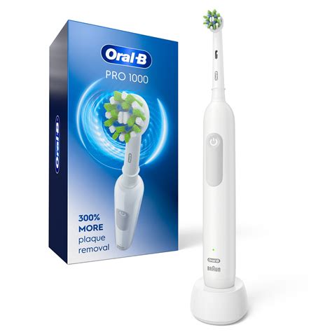 Oral B Pro 1000 Rechargeable Electric Toothbrush White 1 Count