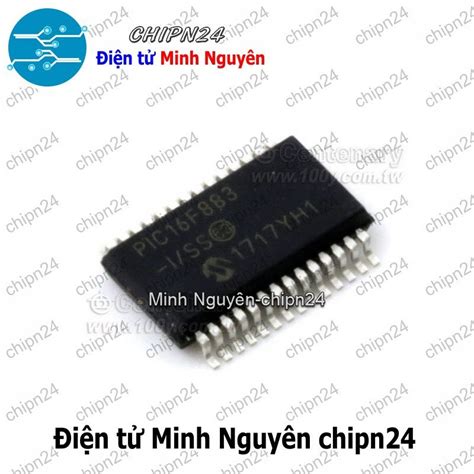 sop ic dán pic16f883 i ss ssop 28 smd nhỏ pic 16f883 i ss pic16f883 shopee việt nam