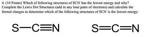 Scn Lewis Structure