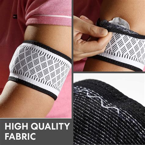 Diabetes Arm Band For Insulin Pod Monitoring Systems White L Xl