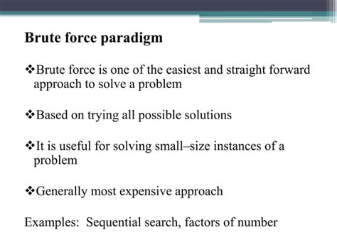 Algorithm Paradigms Pptx
